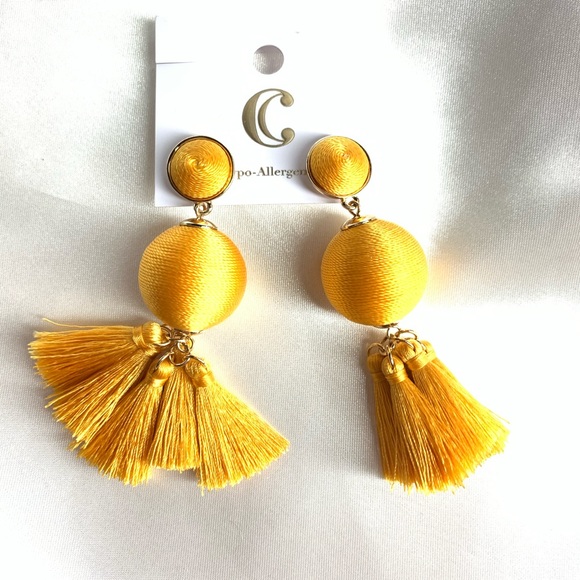 Charming Charlie | Jewelry | Newcharming Charlie Yellow Earrings | Poshmark